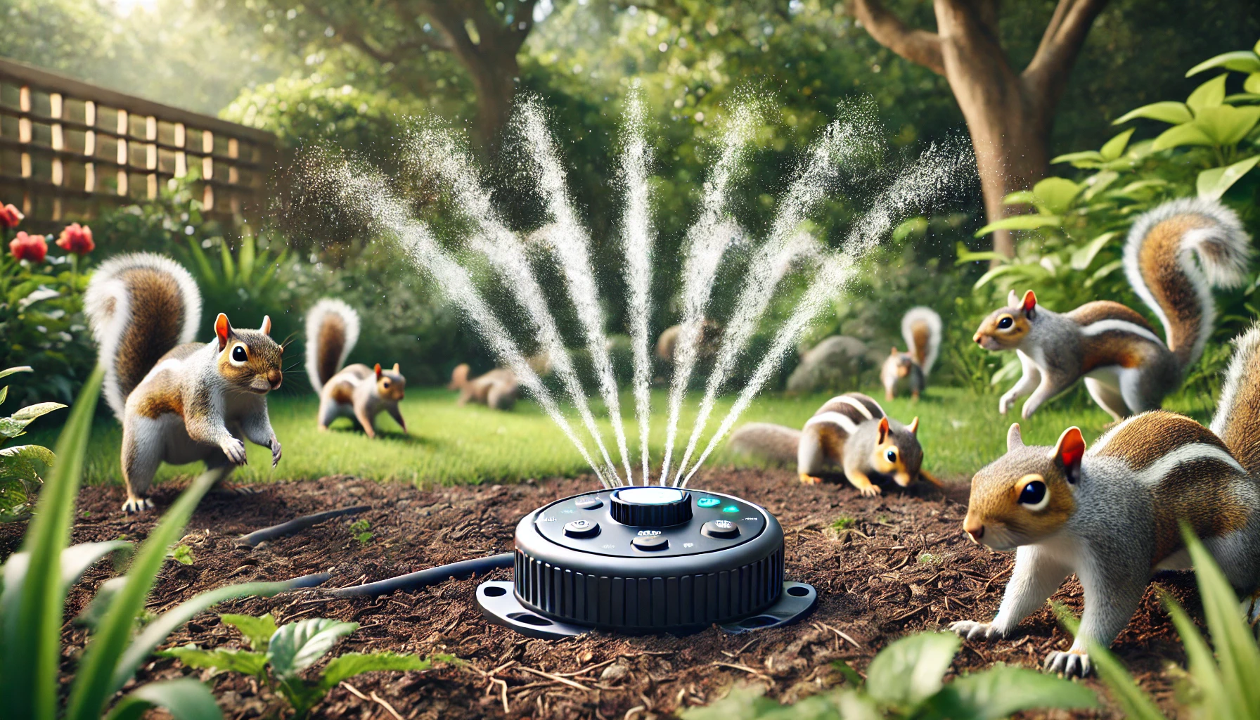 Best Motion-Activated Sprinklers for Squirrels - FarmTilling