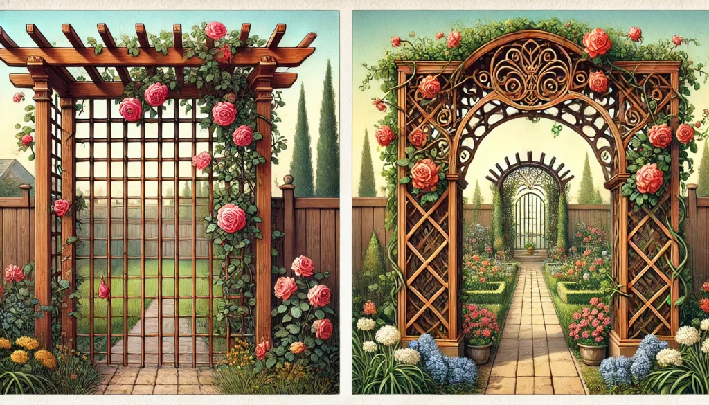 What Is The Difference Between A Trellis And An Arbor? Find 10 Best ...
