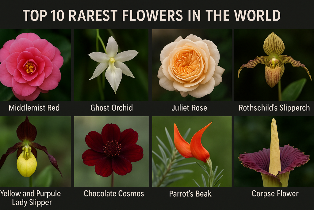 Top 10 Rarest Flowers In The World - FarmTilling