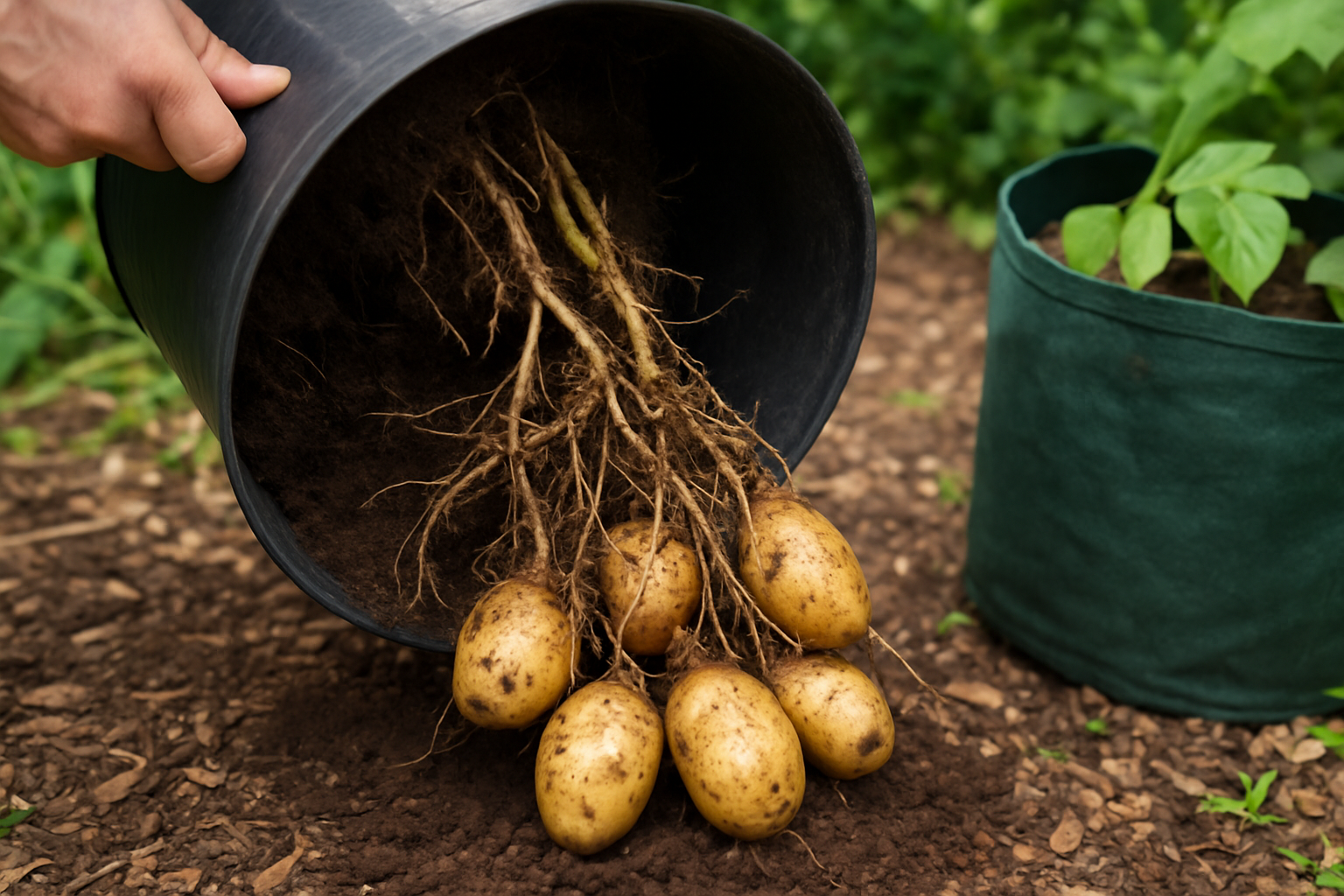 Problems Growing Potatoes In Containers:How To Fix - FarmTilling