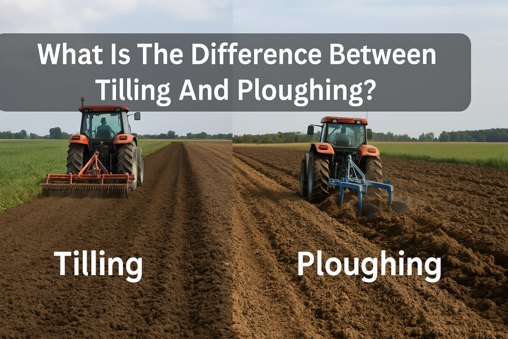 What Is The Difference Between Tilling And Ploughing? - FarmTilling