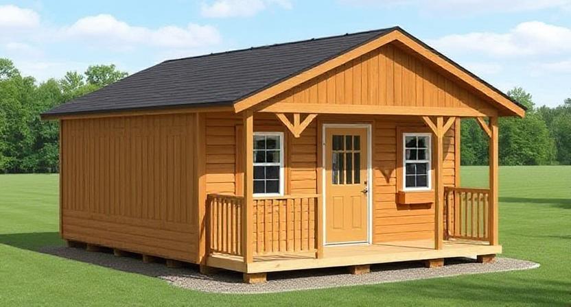 10 Best 14'x28 Modular Amish Cabin - FarmTilling