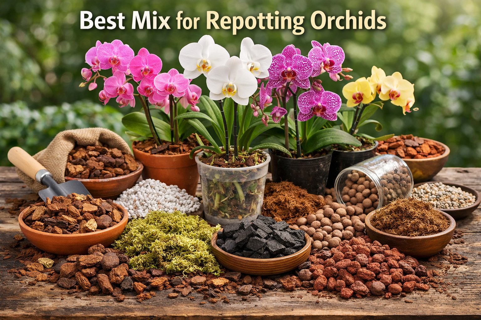 Best Mix For Repotting Orchids - FarmTilling